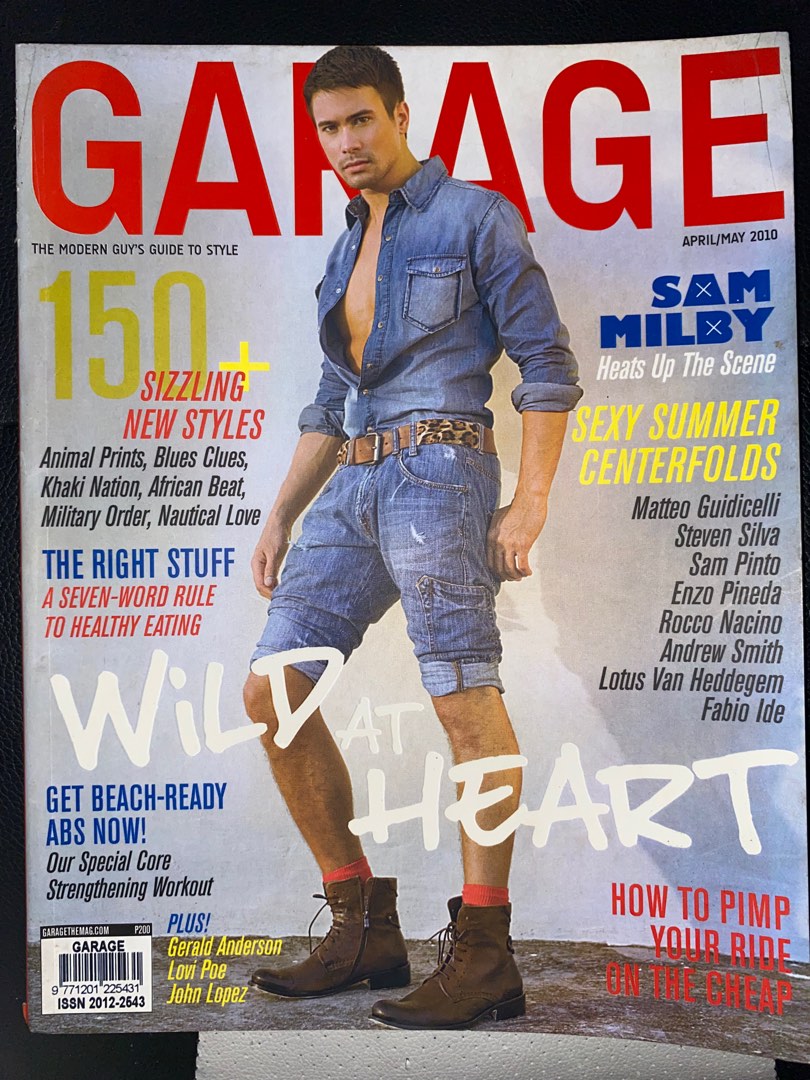 GARAGE MAGAZINE / SAM MILBY / April 2010, Hobbies & Toys, Books ...