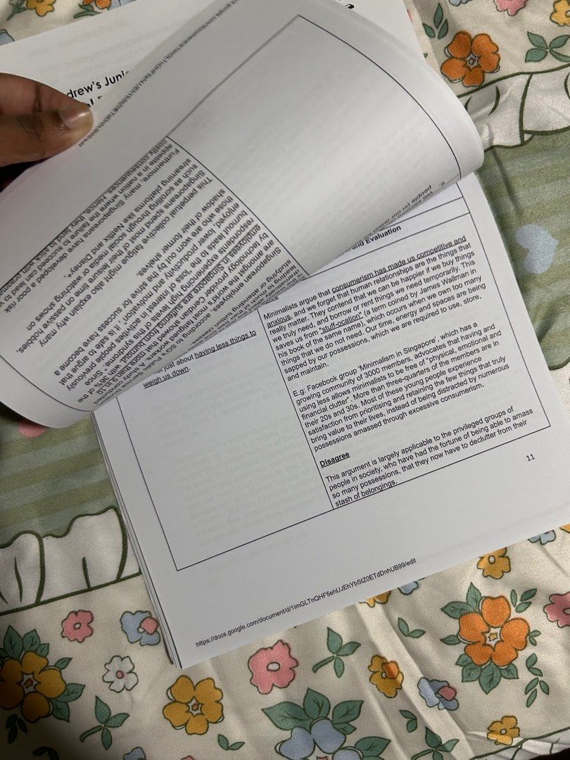 GENERAL PAPER (GP) notes from SAJC, Hobbies & Toys, Books & Magazines ...