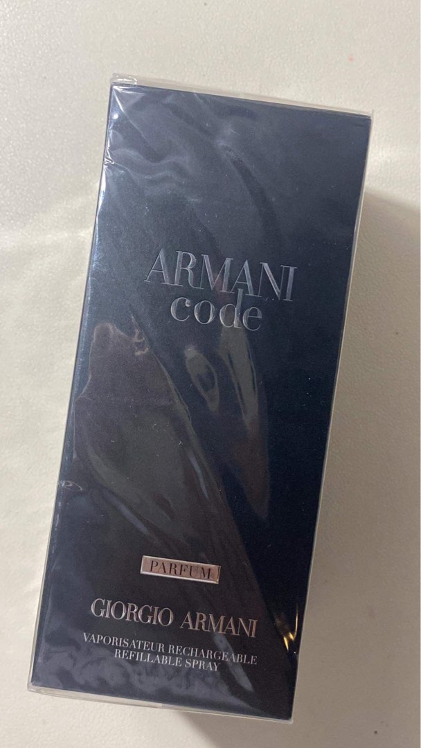 Giorgio Armani Code Parfum 125 ml Refillable, Beauty & Personal Care ...