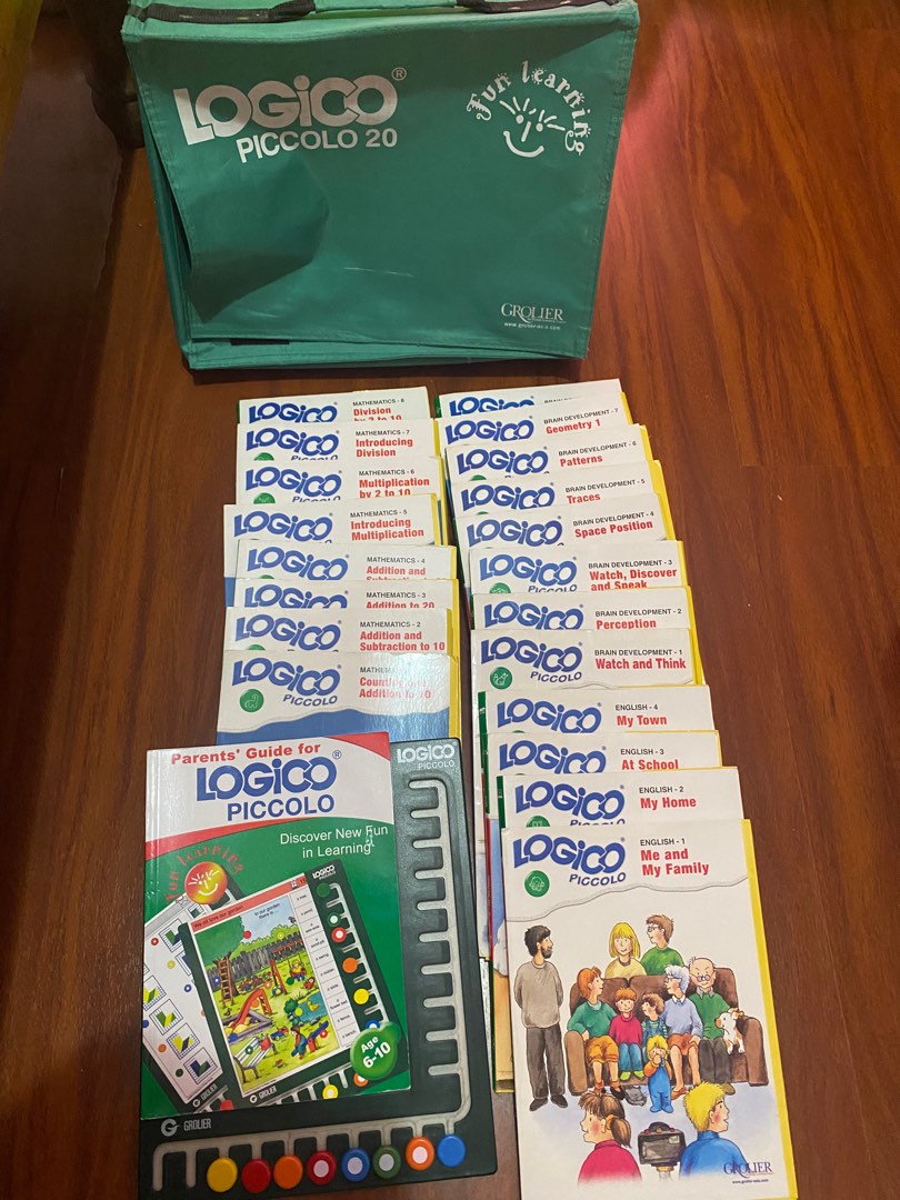 Grolier logico and books, Hobbies & Toys, Books & Magazines, Children's ...