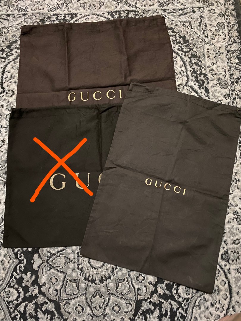 Gucci dustbag, Luxury, Bags & Wallets on Carousell