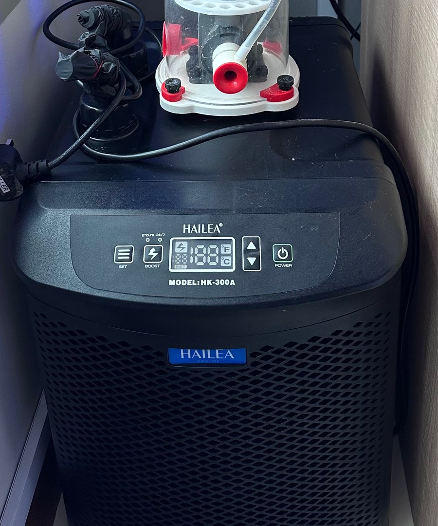 Hailea HK 300A aquarium chiller, Pet Supplies, Homes & Other Pet ...