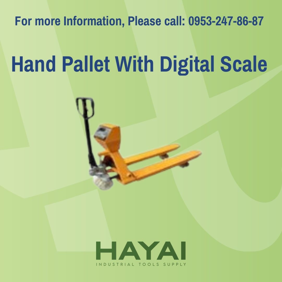 Hand Pallet With Digital Scale, Commercial & Industrial, Construction ...