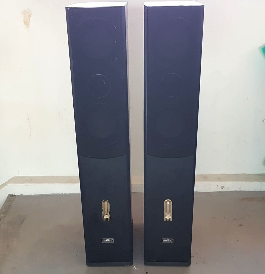 HARROT Loudspeakers, Model H-900, 180 Watts, 3-Way Loudspeakers, 41 inches Floor Standing, Audio ...