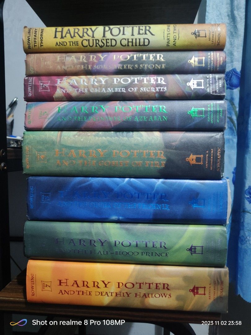 Harry Potter Complete Set Hard Bound, Hobbies & Toys, Books & Magazines ...