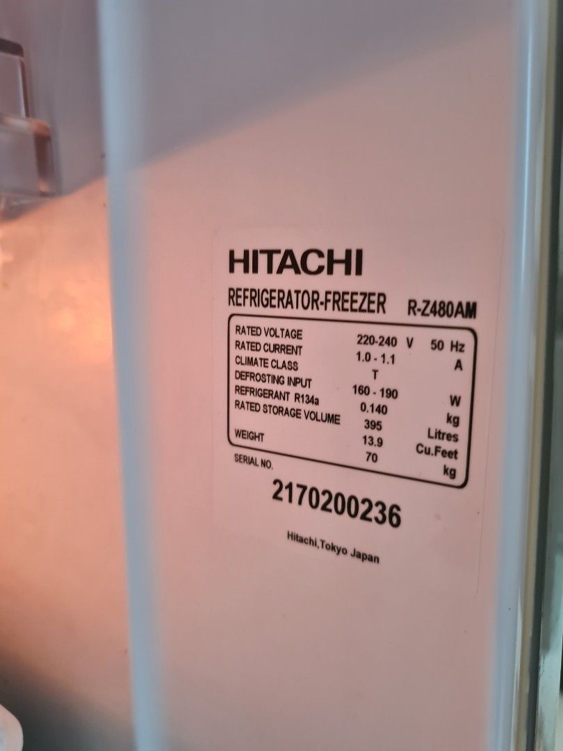Hitachi Refrigerators & Freezers, TV & Home Appliances, Kitchen ...