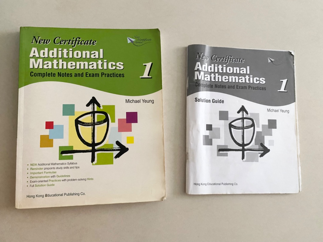 HKCEE New Certificate Additional Mathematics Complete Notes and Exam ...