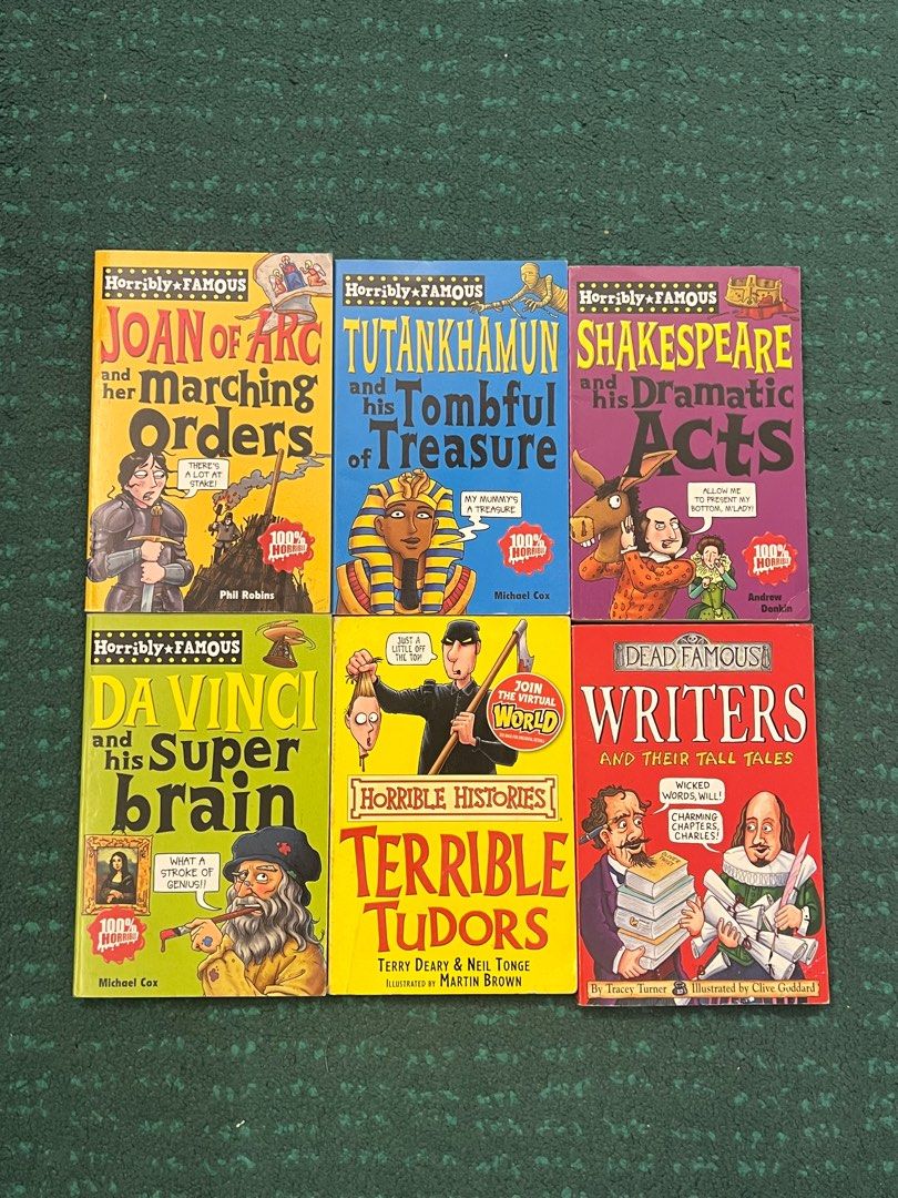 Horribly FAMOUS books, Hobbies & Toys, Books & Magazines, Children's ...