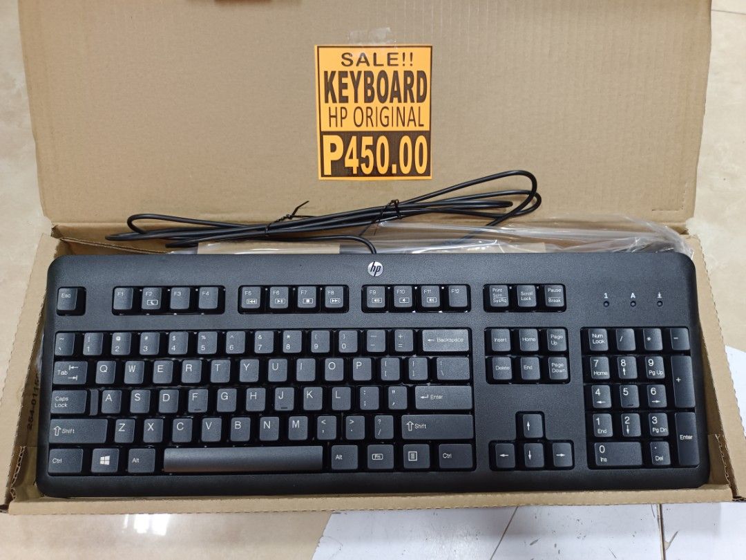 Hp Computer Keyboard, Computers & Tech, Parts & Accessories, Computer ...