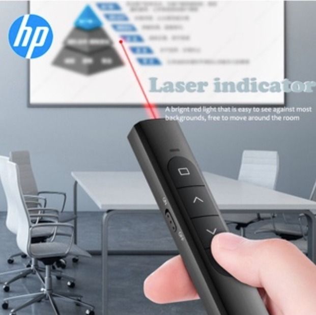 HP Wireless Multifunctional USB Laser Remote Control 2.4GHz PPT ...