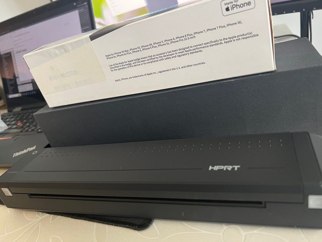 HPRT Portable Mobile A4 thermal printer, Computers & Tech, Printers ...