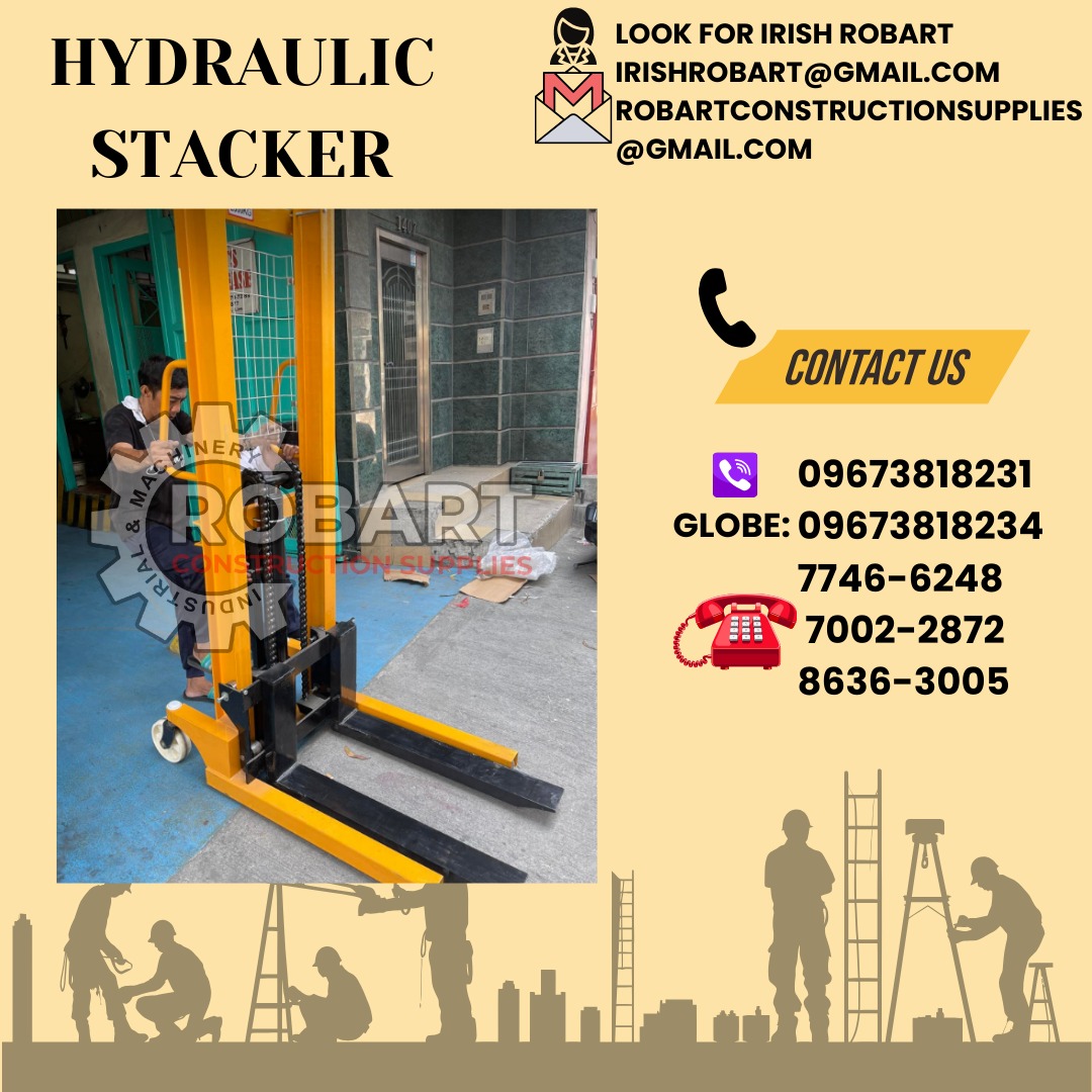 hydraulic stacker, Commercial & Industrial, Construction Tools ...