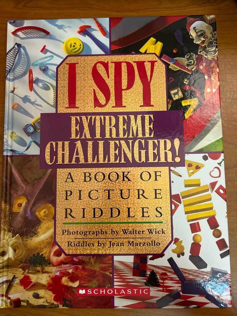I Spy Extreme Challenger, Hobbies & Toys, Books & Magazines, Children's ...