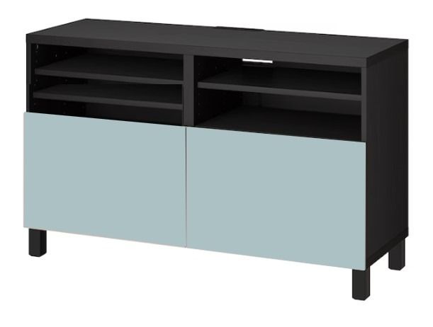 IKEA BESTA TV Console Assembly with UPPLEVA Bracket and swivel option ...