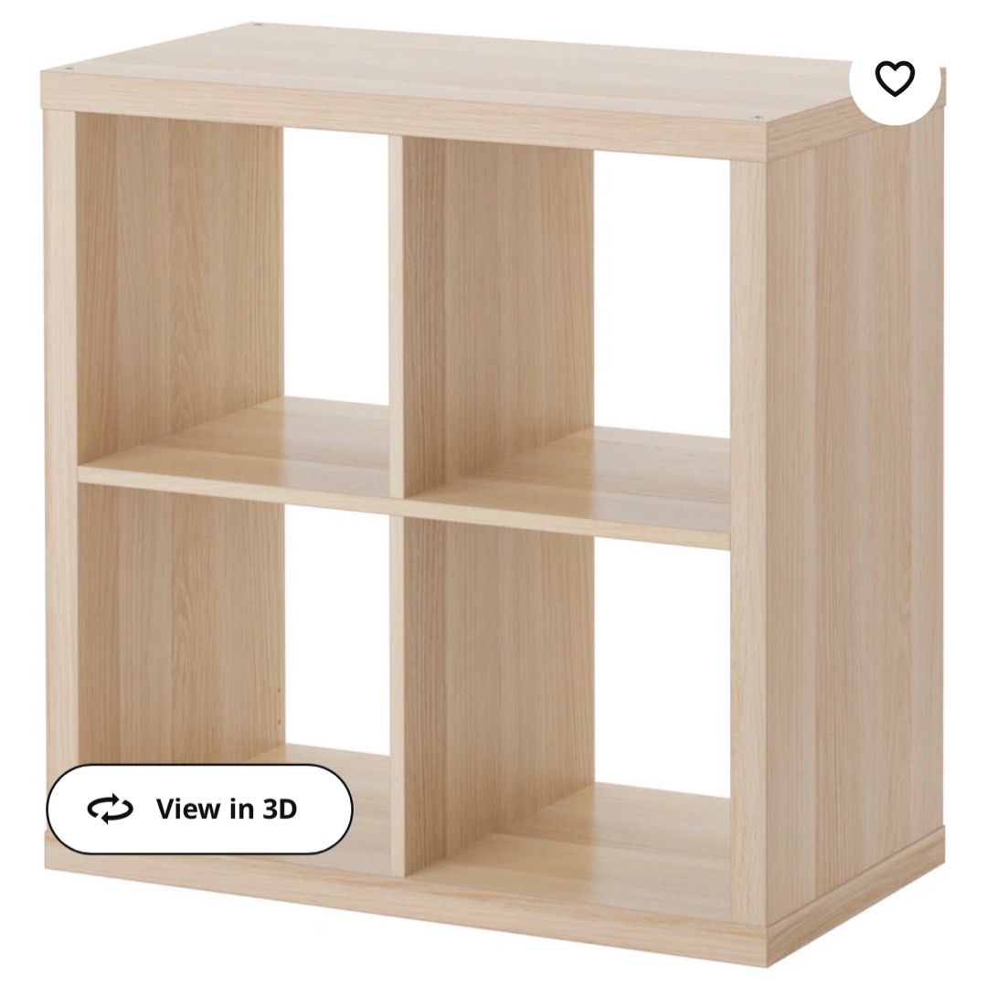 Ikea Kallax 2x2 shelving unit, Furniture & Home Living, Furniture ...