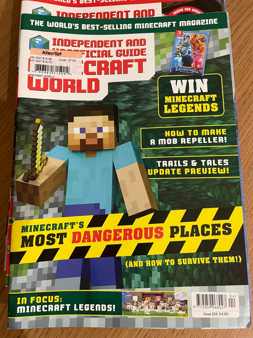 Independent & Unofficial Guide Minecraft World, Hobbies & Toys, Books ...