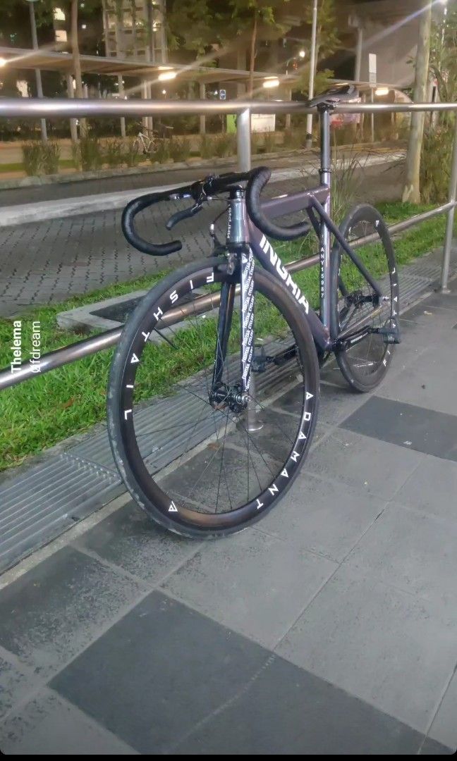 WTT/WTS Ingria triple triangle frameset fixie track bike fixed gear ...