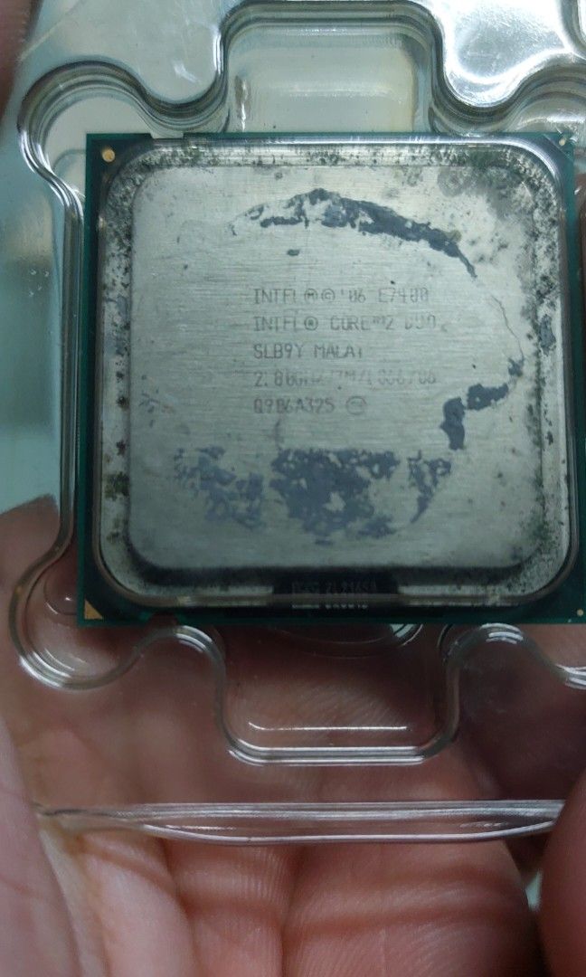 Intel Core 2 Duo E7400 Processor with Fan, Computers & Tech, Parts ...