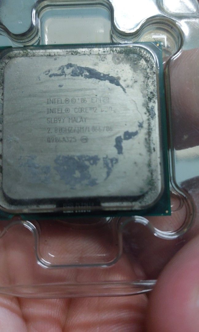 Intel Core 2 Duo E7400 Processor with Fan, Computers & Tech, Parts ...