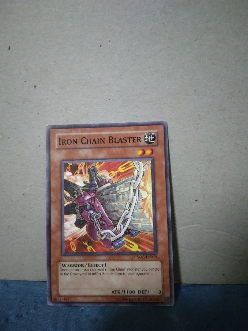 Iron chain blaster, Hobbies & Toys, Toys & Games on Carousell