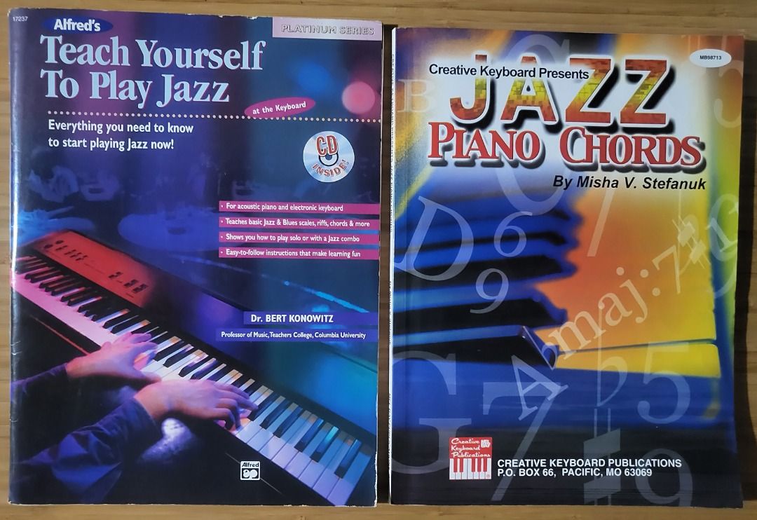 Jazz & Blues Piano: Standards, Riffs, Chords, Turnarounds, Methods ...