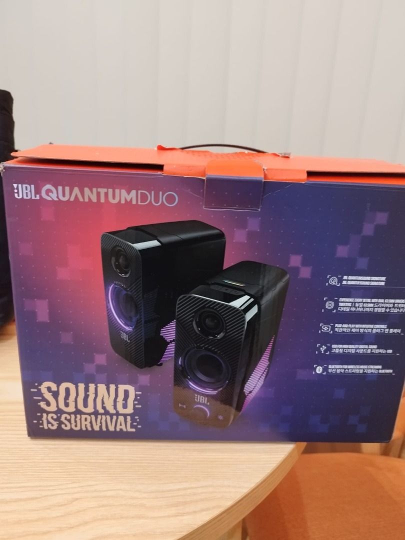 JBL QUANTUM DUO SPEAKER, Audio, Soundbars, Speakers & Amplifiers on ...