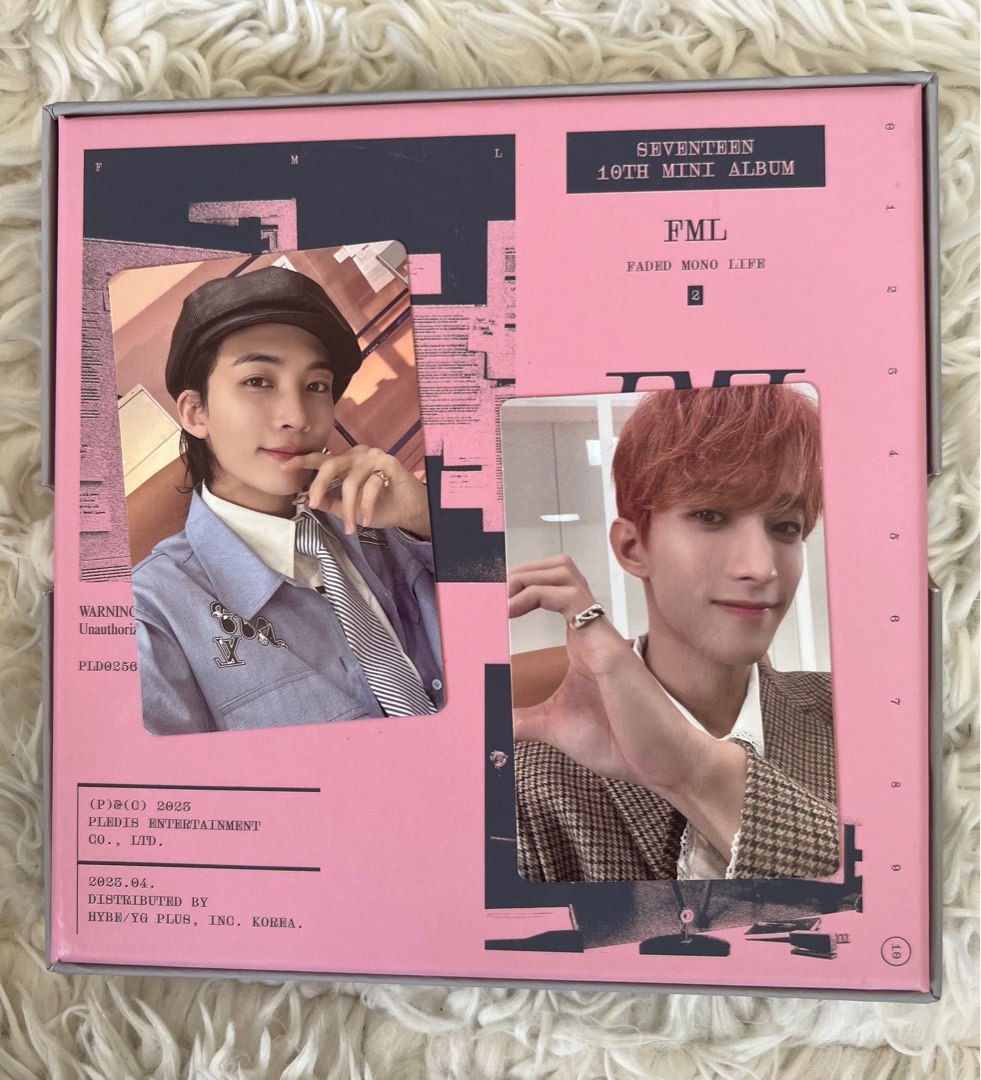 Jeonghan and DK FML Album, Hobbies & Toys, Memorabilia & Collectibles, K-Wave on Carousell