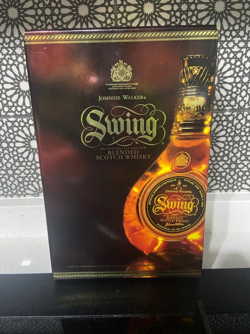Johnnie Walker Swing Scotch Whisky, Food & Drinks, Alcoholic Beverages ...