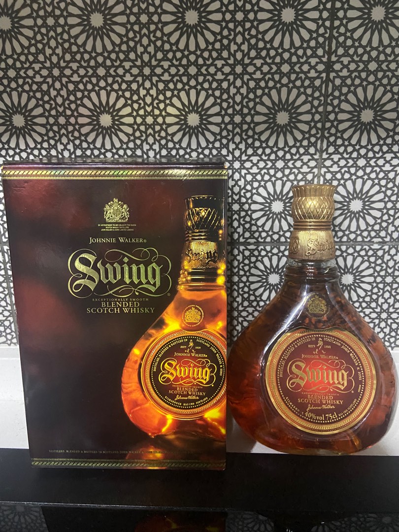 Johnnie Walker Swing Scotch Whisky, Food & Drinks, Alcoholic Beverages ...