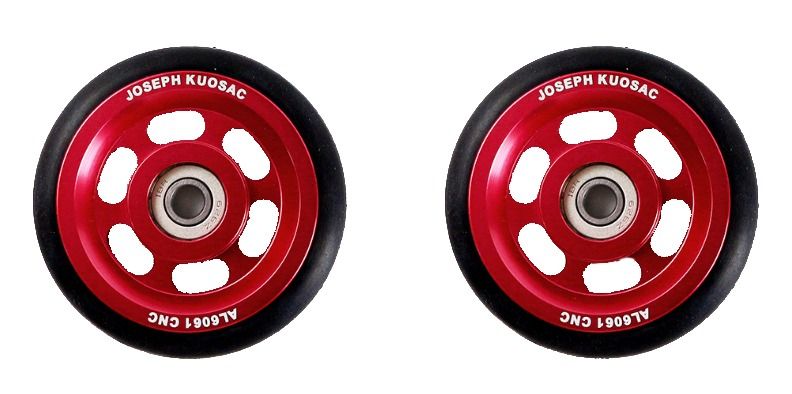 Joseph Kuosac (JK) Ezy Wheels for brompton, aceoffix, camp royale, pikes, 3sixty and other ...