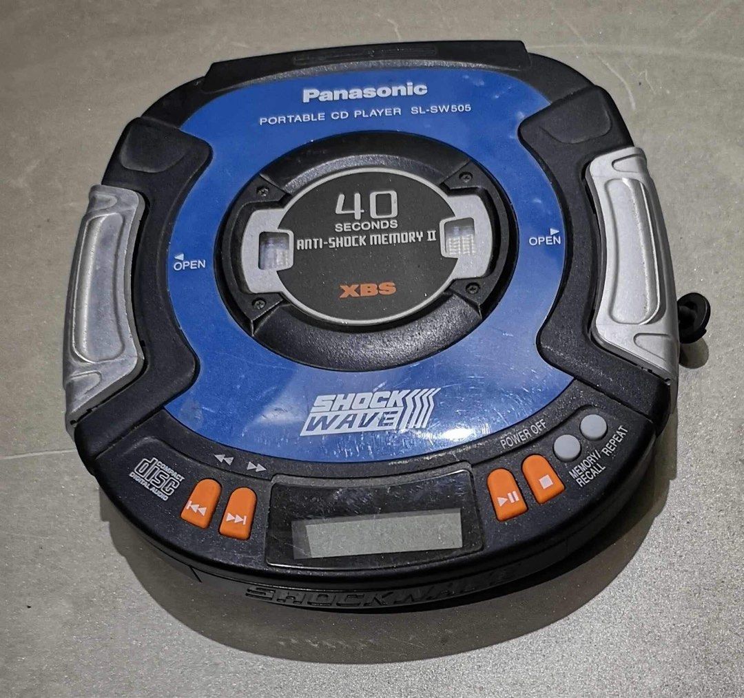 JVC Panasonic DISCMAN PLAYER, Audio, Portable Audio Accessories on ...