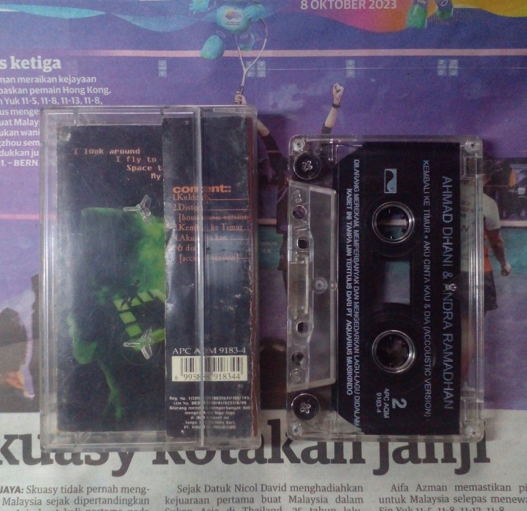 Kaset Ahmad Dhani Andra Ramadhan Kuldesak, Hobbies & Toys, Music ...