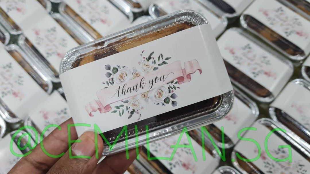 Kek Berkat Marble Cake For Wedding Solemnisation Gift or Baby Shower ...