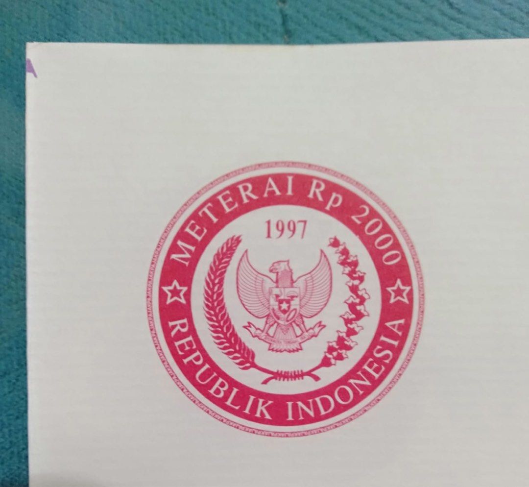 Kertas Segel dan materai 1958-2020, Antik, Filateli di Carousell