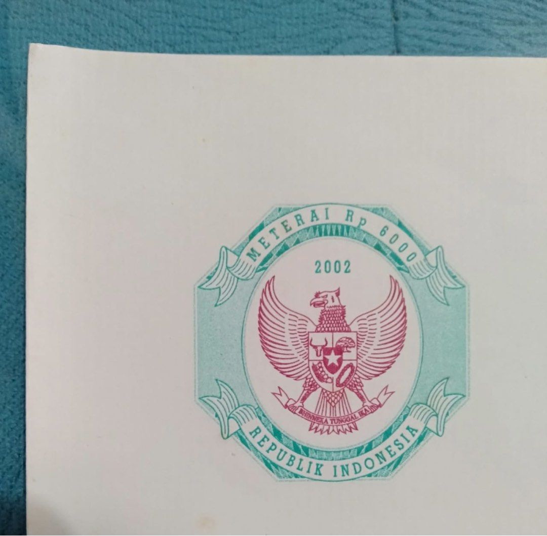 Kertas Segel dan materai 1958-2020, Antik, Filateli di Carousell