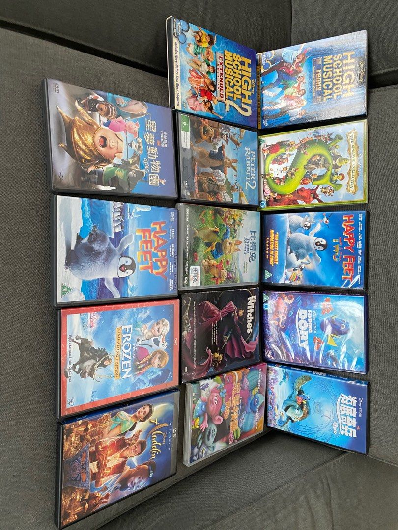 Kids DVD Collection., Hobbies & Toys, Music & Media, CDs & DVDs on ...