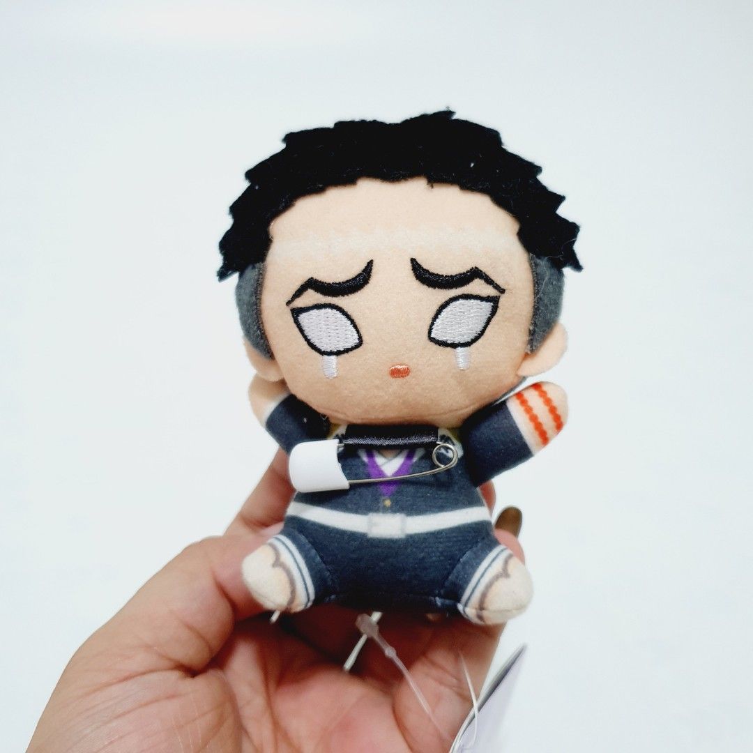 Kimitsu no Yaiba Demon Slayer Plush Mascot Pin Badge Tanjiro Usui ...