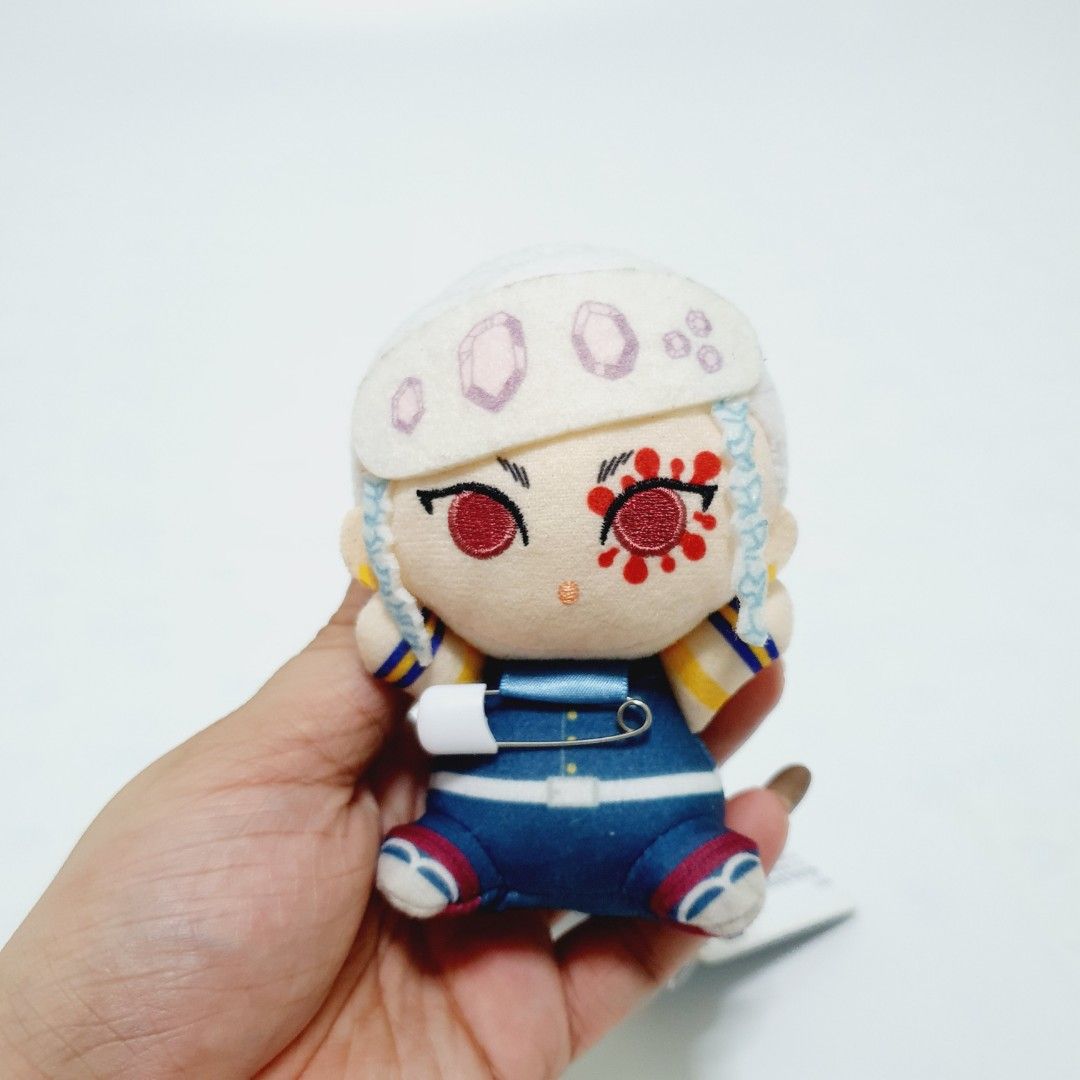 Kimitsu no Yaiba Demon Slayer Plush Mascot Pin Badge Tanjiro Usui ...