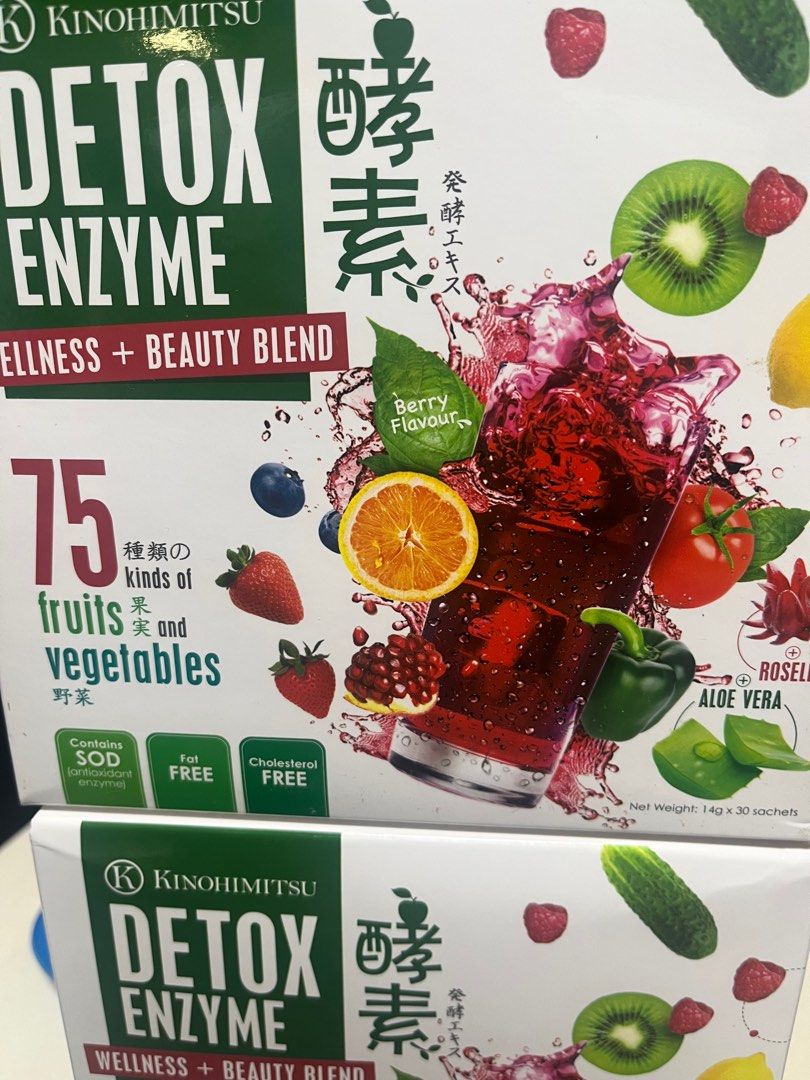 Kinohimitsu Detox Enzyme, Health & Nutrition, Health Supplements ...