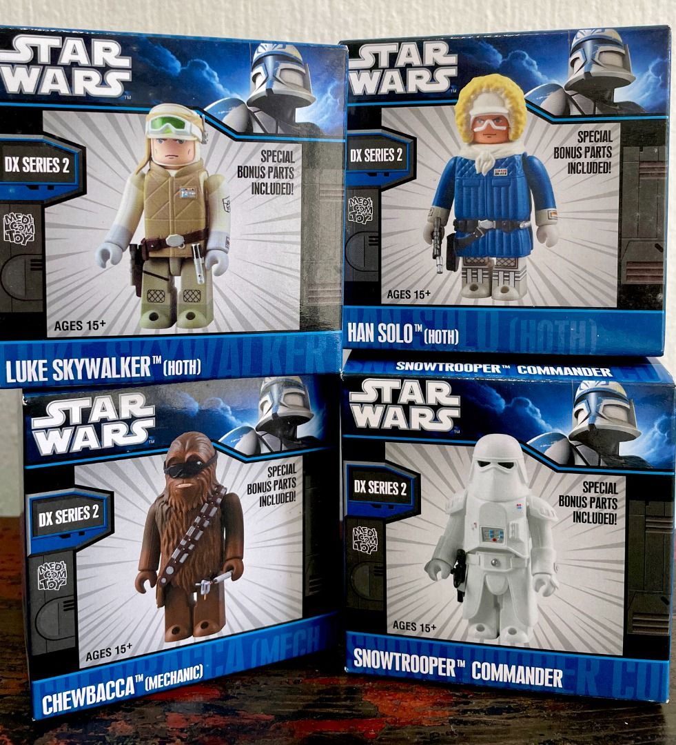 Kubrick Star Wars DX Series 2 with Special Bonus Parts Tomy Hasbro ...