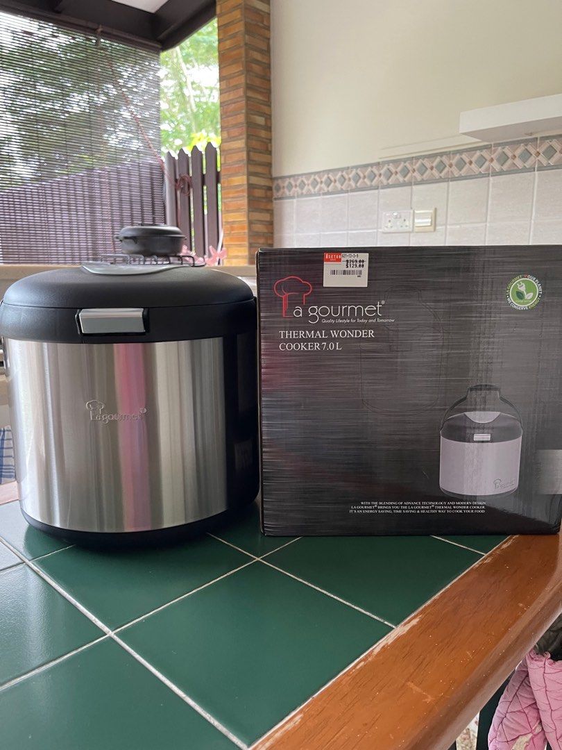La Gourmet Thermal Wonder Cooker 7L, TV & Home Appliances, Kitchen ...