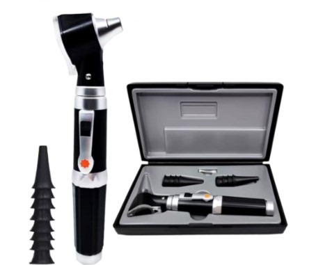 LED Light Otoscope with 8 tips, Health & Nutrition, Medical Supplies ...