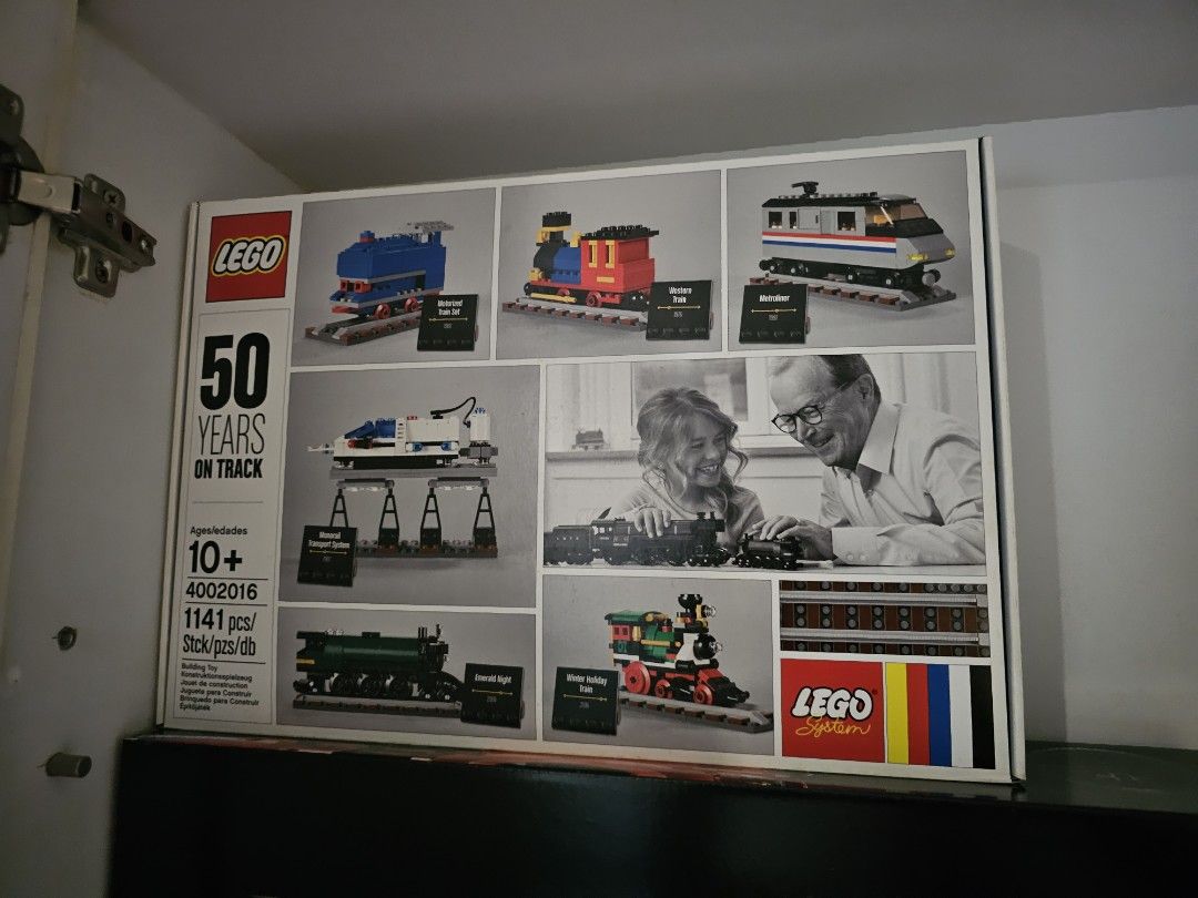Lego 4002016 50 Years on Track, Hobbies & Toys, Toys & Games on Carousell