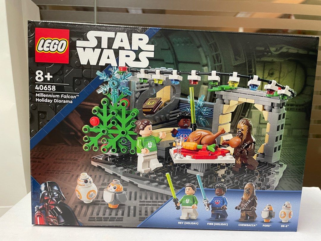 Lego 40658 Stars wars Millennium Falcon Holiday Diorama, Hobbies & Toys ...
