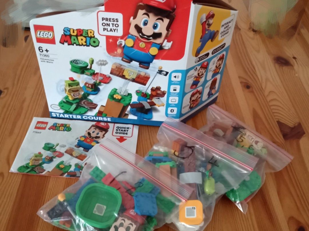 Lego Mario Starter kit 71360, Hobbies & Toys, Toys & Games on Carousell