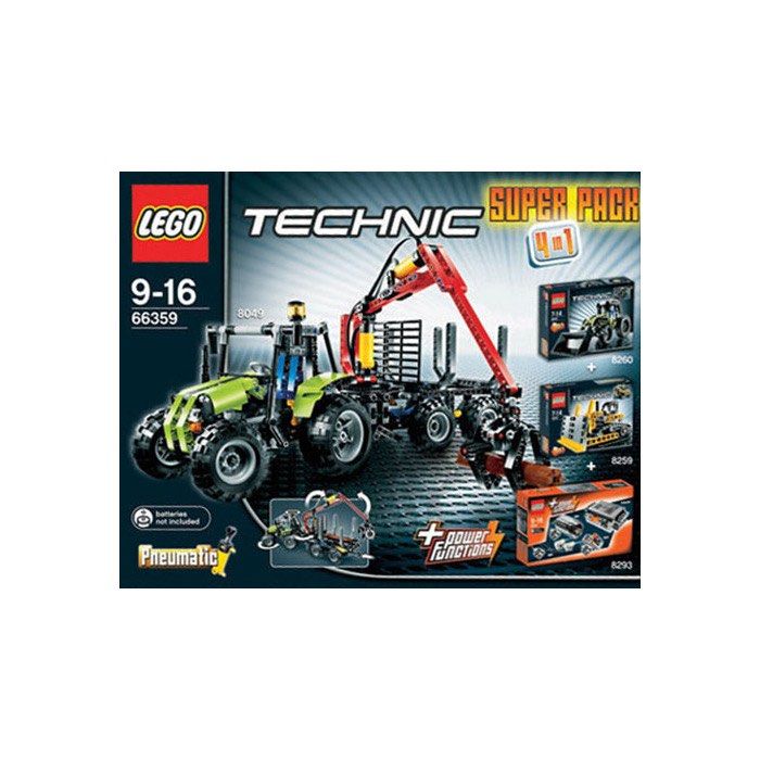 Lego Technic 66359 Super Pack 4 in 1, Hobbies & Toys, Toys & Games on ...