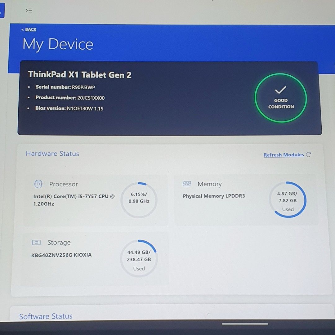 Lenovo Windows 11 Laptop Tablet combo Thinkpad X1 Tablet Gen 2 like ...