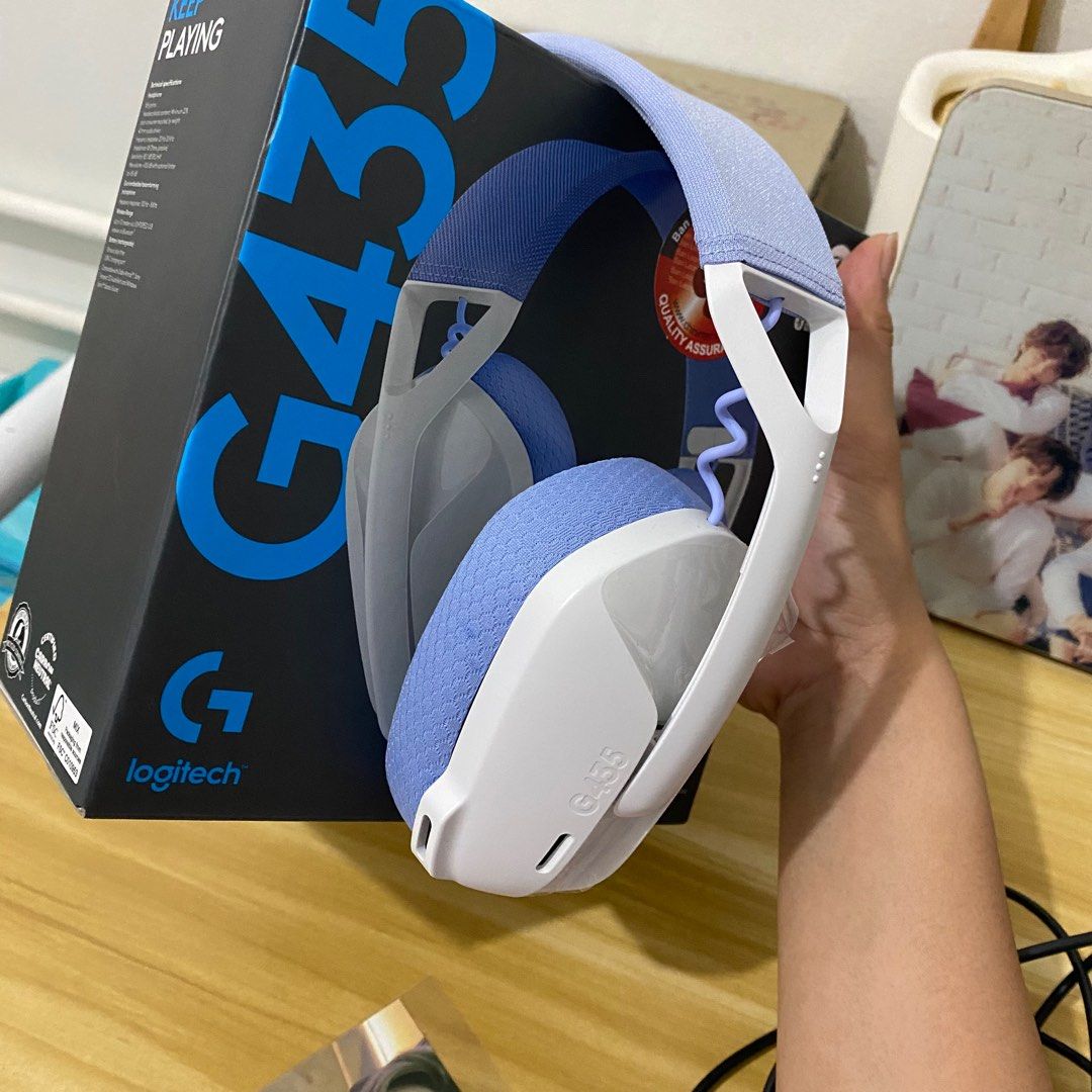 Logitech G435 Wireless Gaming Headset, Audio, Headphones & Headsets on ...