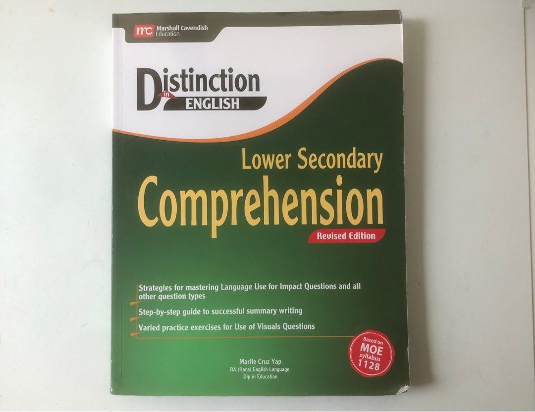 Lower sec comprehension, Hobbies & Toys, Books & Magazines, Assessment ...