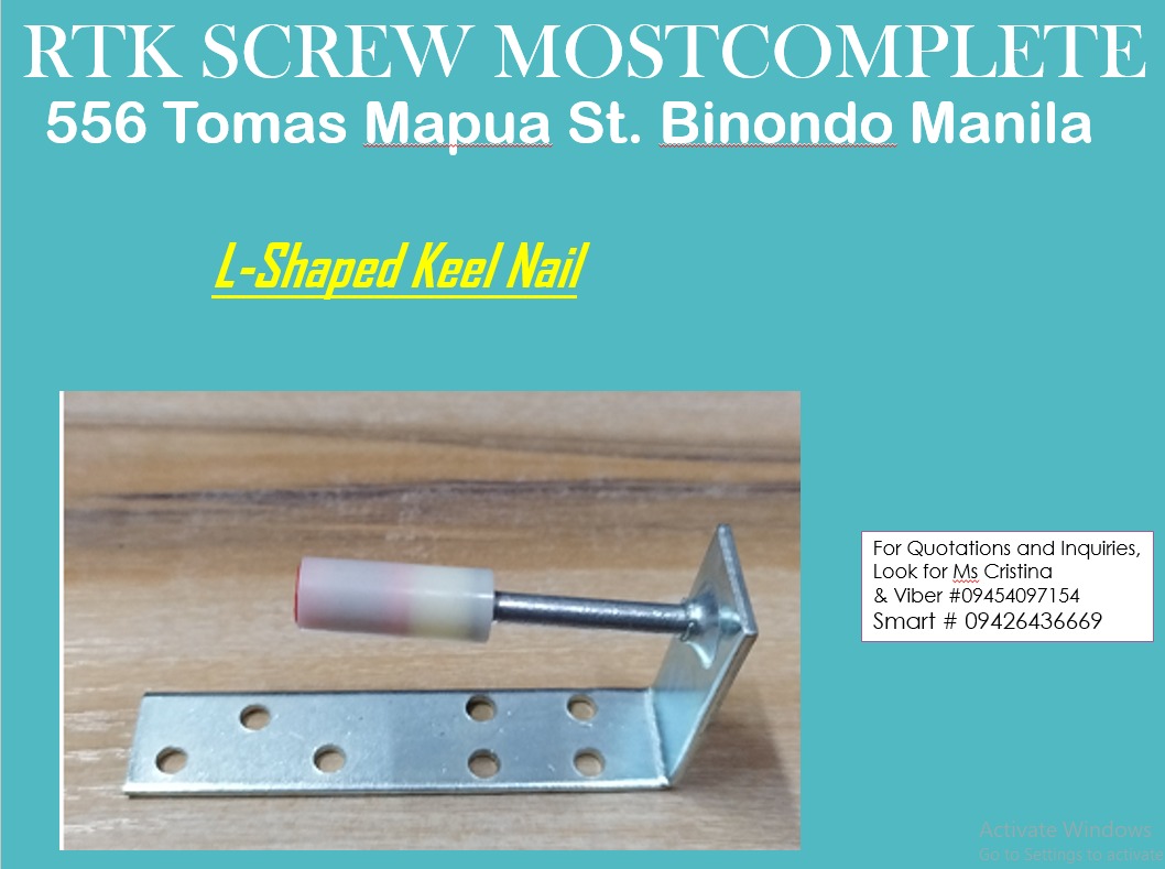 L-Shaped Keel Nail, Commercial & Industrial, Construction Tools ...